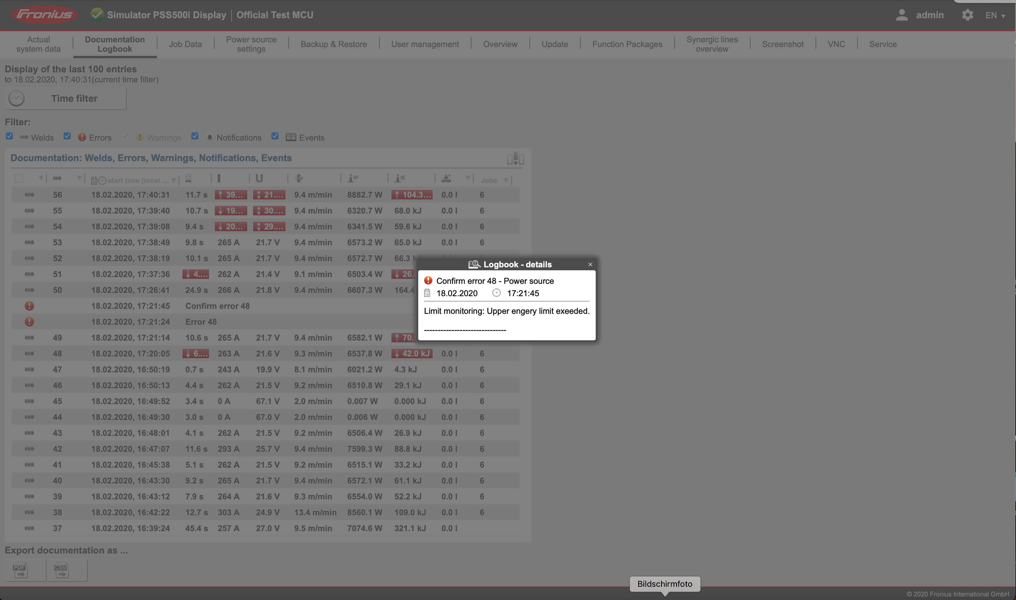 TPS/i Interface Signal Descriptions User information